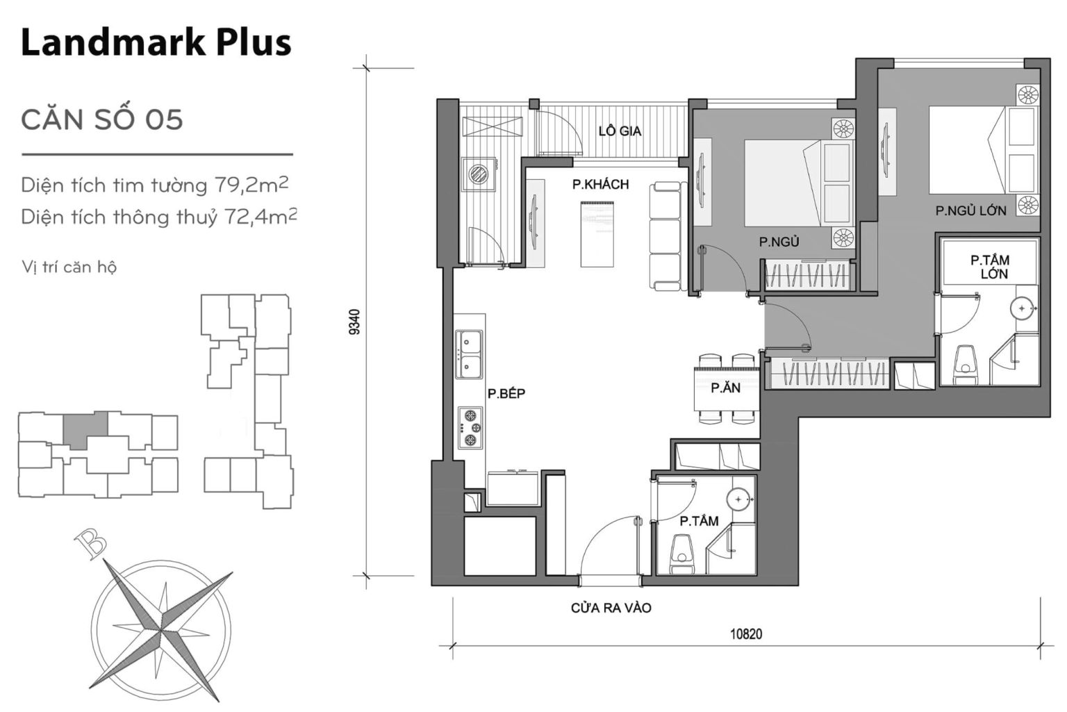 Layout Landmark Plus - Vinhomes Central Park