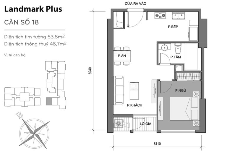 Layout Landmark Plus - Vinhomes Central Park