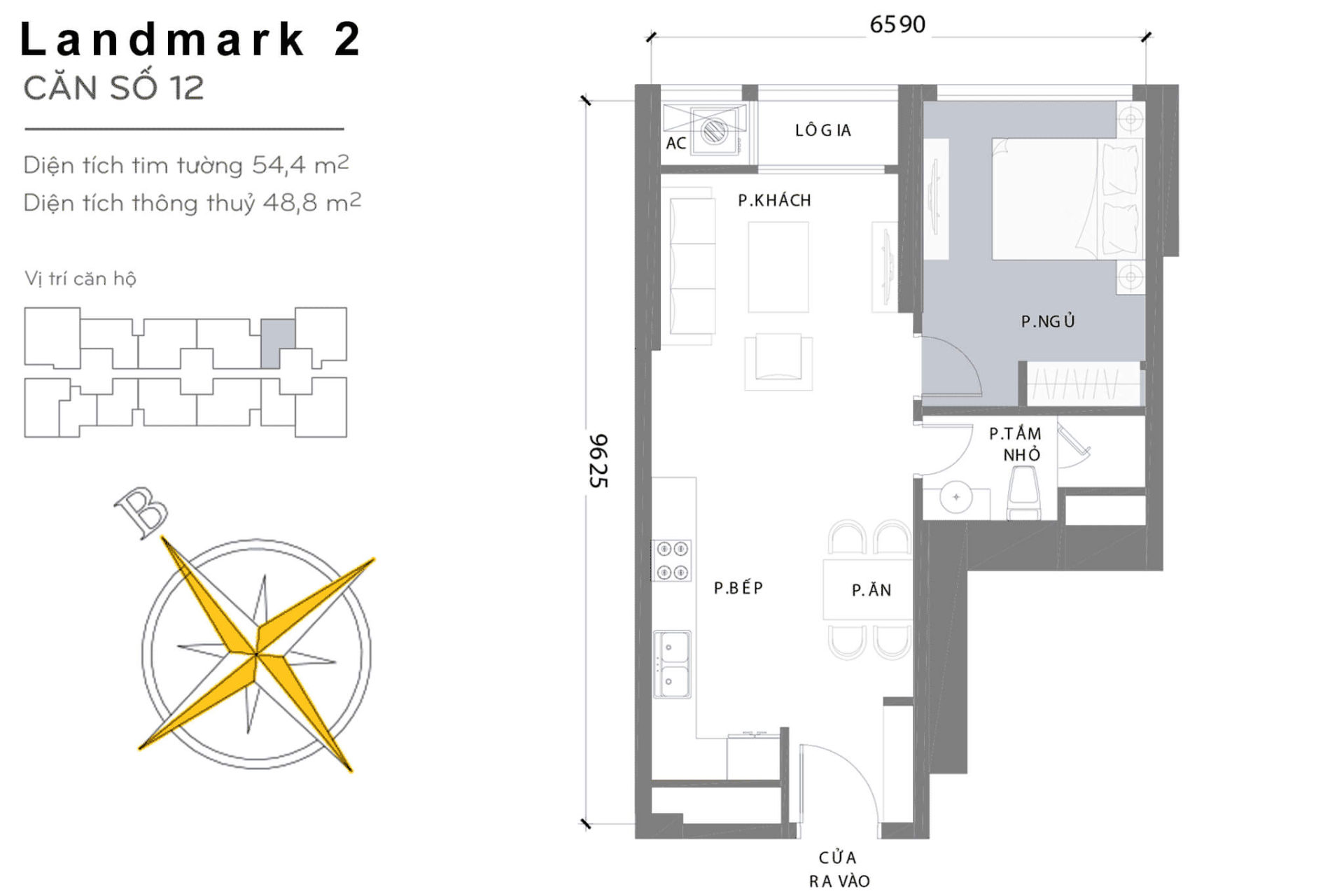 Layout Landmark 2 - Vinhomes Central Park