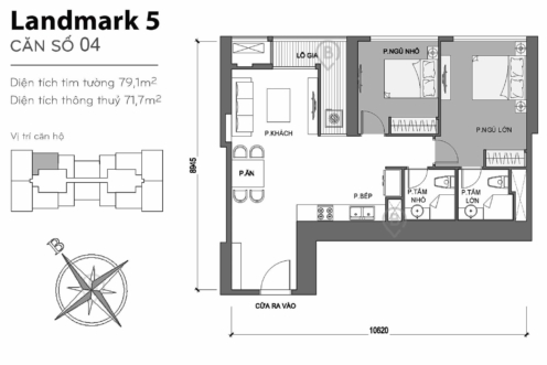 Layout Landmark 5 - Vinhomes Central Park