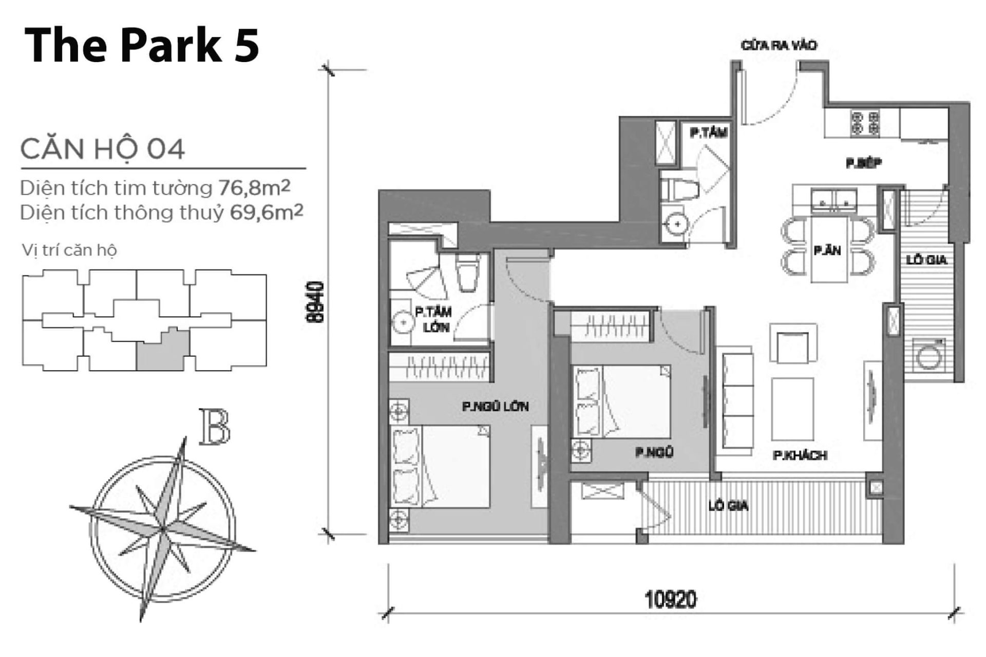 Layout Park 5 - Vinhomes Central Park
