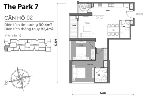 Layout Park 7 - Vinhomes Central Park