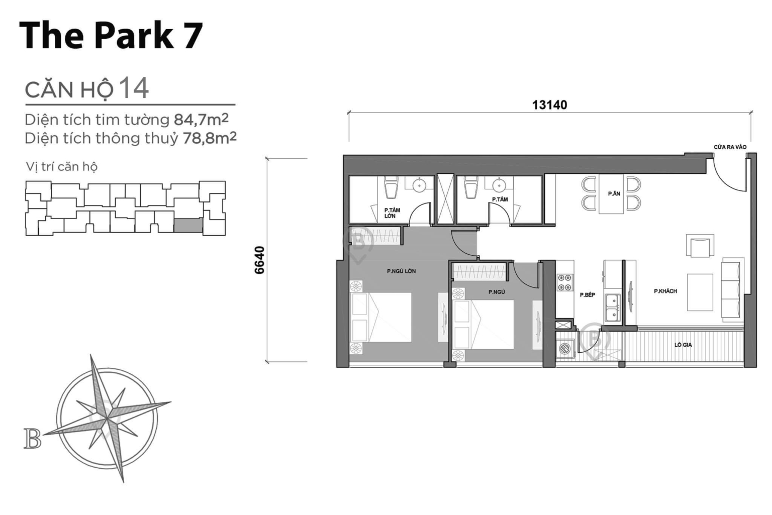 Layout Park 7 - Vinhomes Central Park