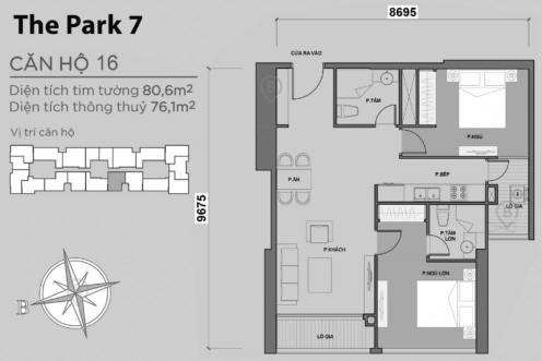 Layout Park 7 - Vinhomes Central Park